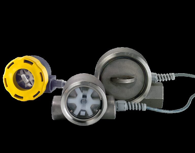 Basic Inline Liquid Variable Area Flow Meter On AW-Lake