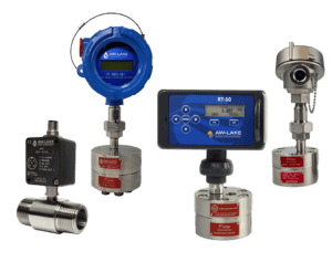 Basic Inline Liquid Variable Area Flow Meter On AW-Lake